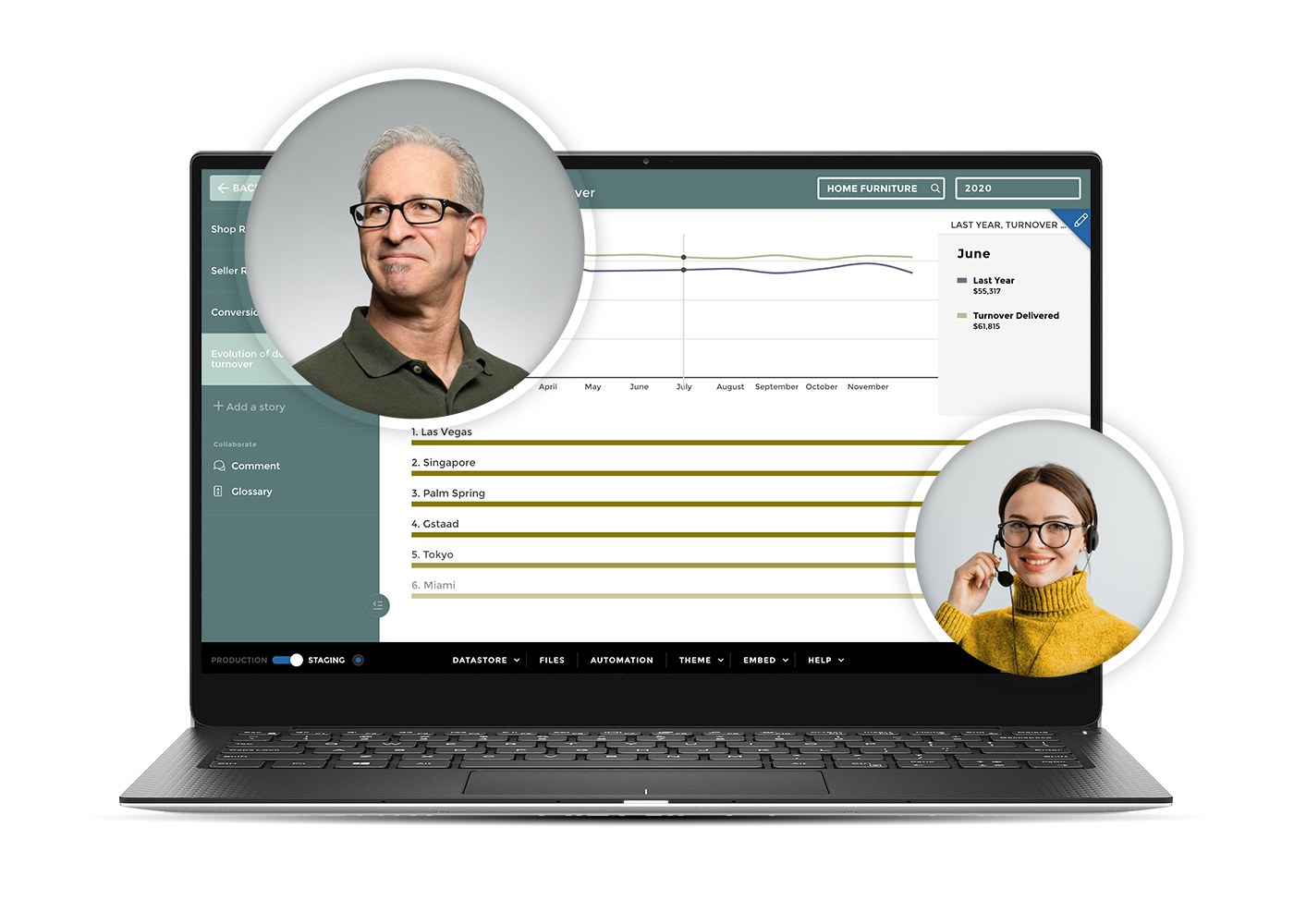 Toucan - Data Storytelling for your customers