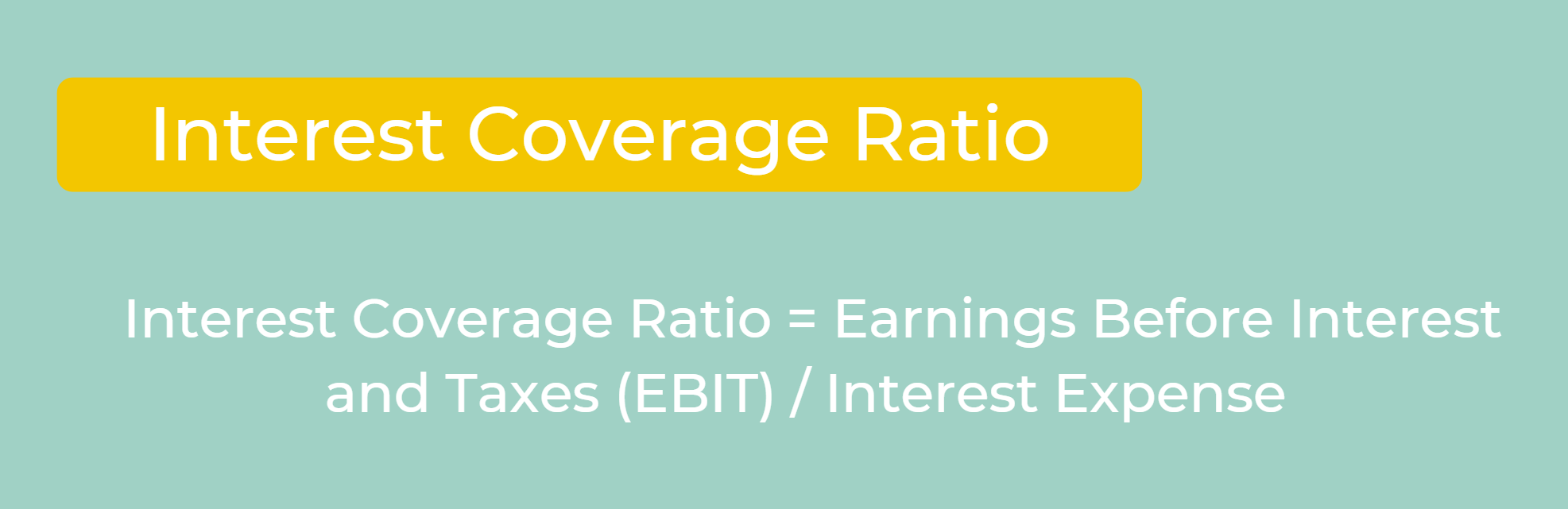 Interest Coverage Ratios: All You Need to Know | Toucan